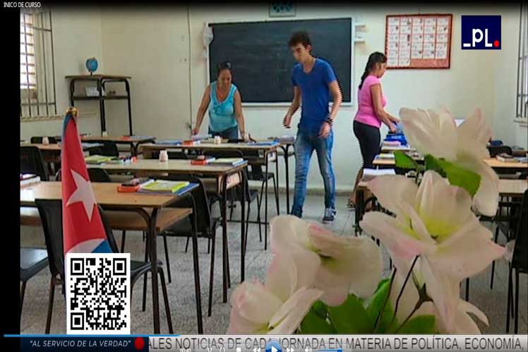 Cuba prepara condiciones para reinicio del curso escolar - Prensa Latina