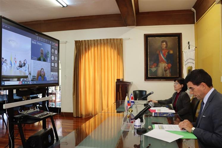 Costa Rica y Colombia revisaron programa de cooperación 2021-2023 ...