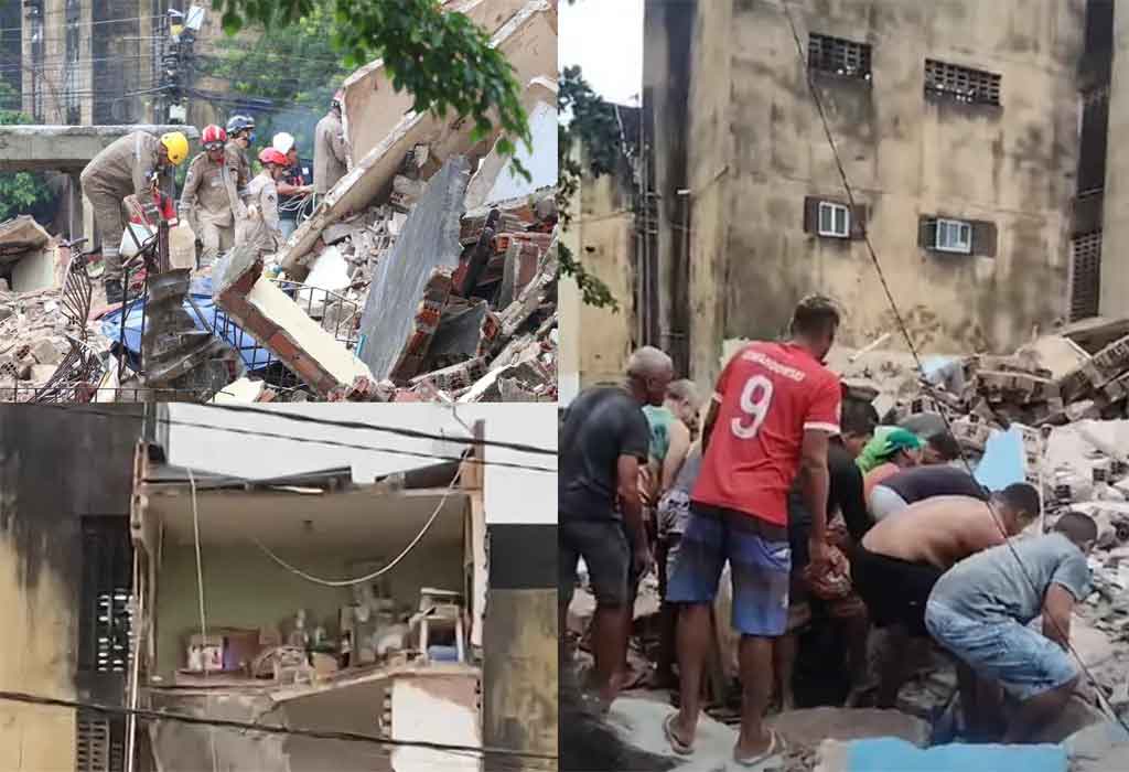 Al menos 19 víctimas tras derrumbe de edificio en nordeste de Brasil - Prensa Latina