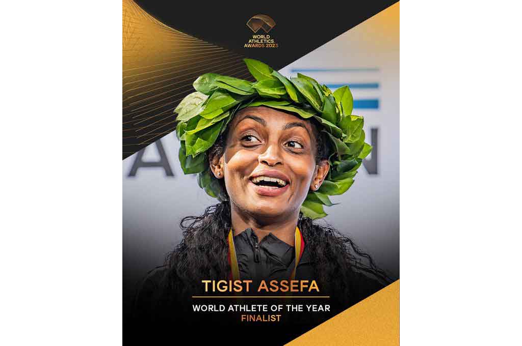 Corredora etíope Tigst Aseffa finalista en premios de World Athletics ...